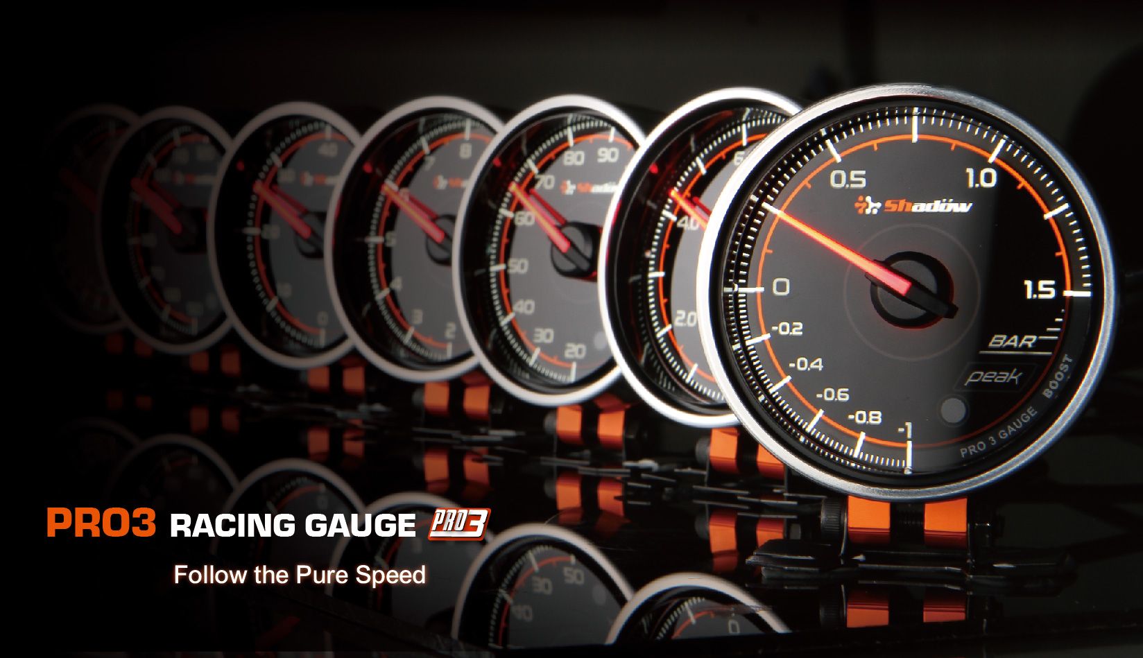 Shadow Meter Automotive gauges